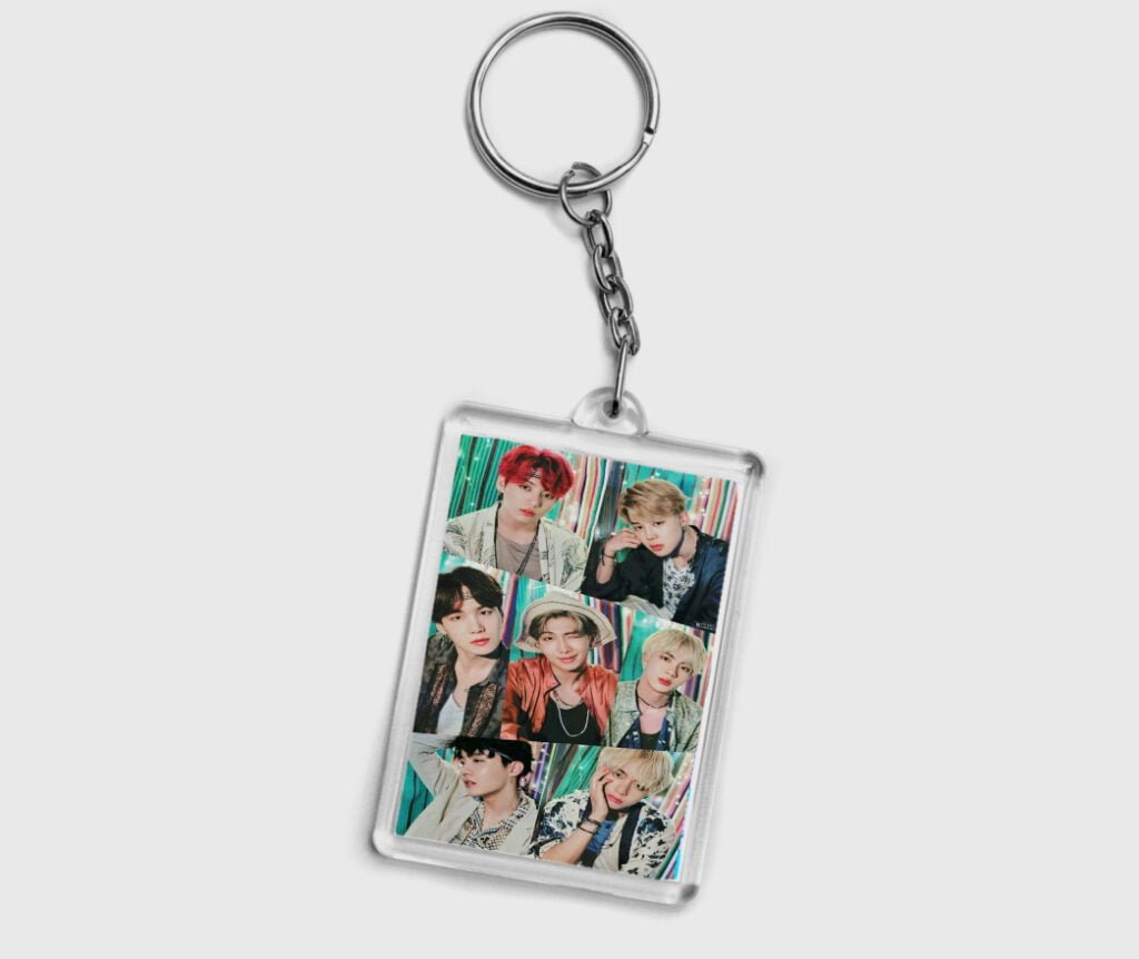 Bts Keychain Connection Carrying Bts Members Vibes 3 By 2 | Perfect ...